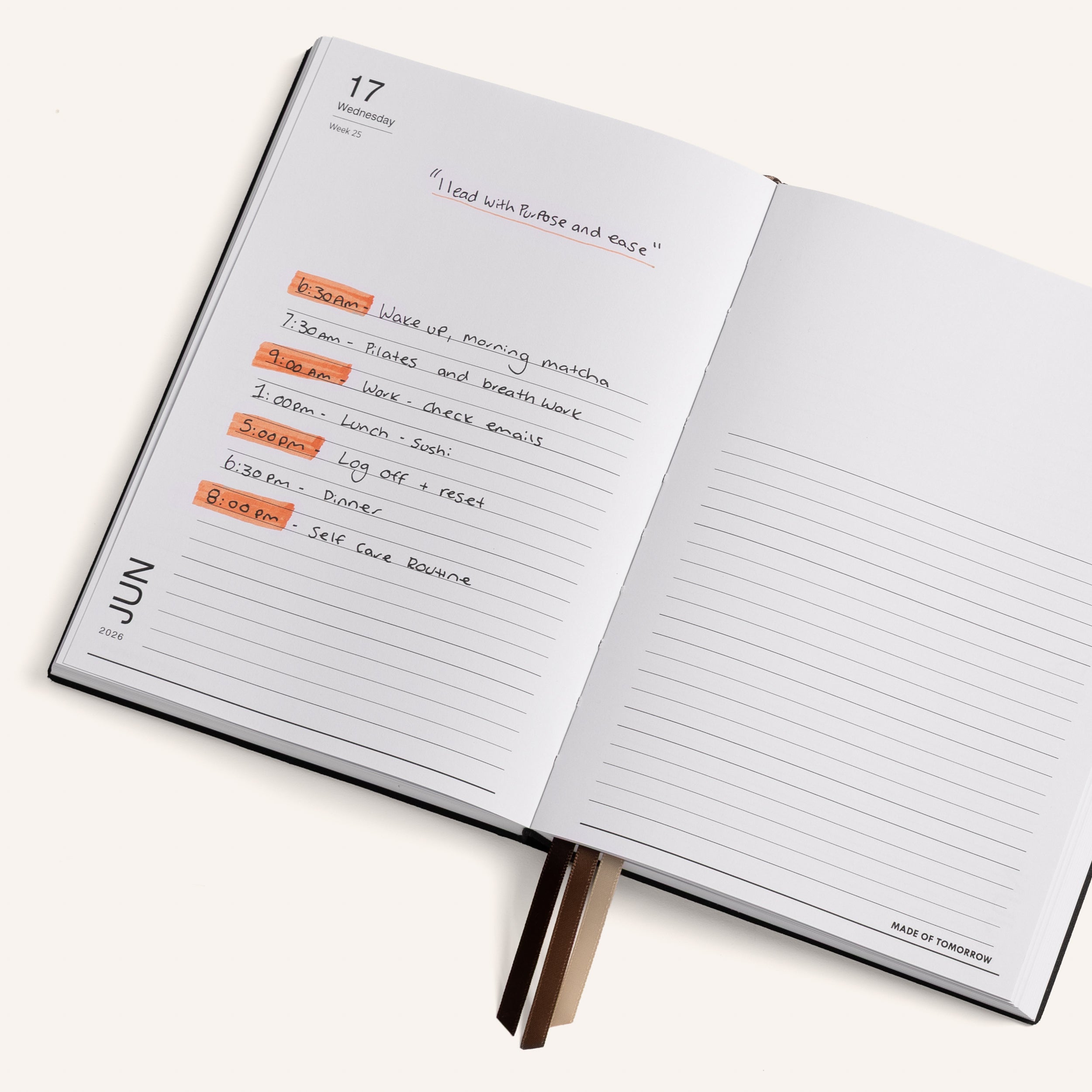 2026 A5 Daily Diary - Graphic – Made of Tomorrow